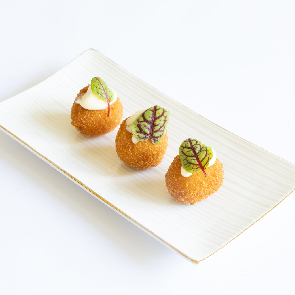 Pumpkin and goats cheese arancini – Mary Eats Cake