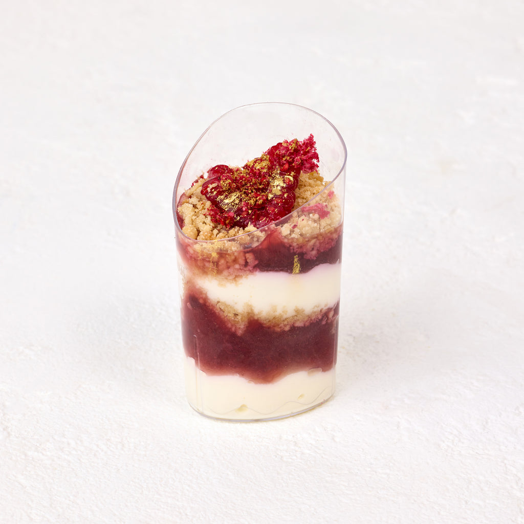Rhubarb Crumble Parfait – Mary Eats Cake