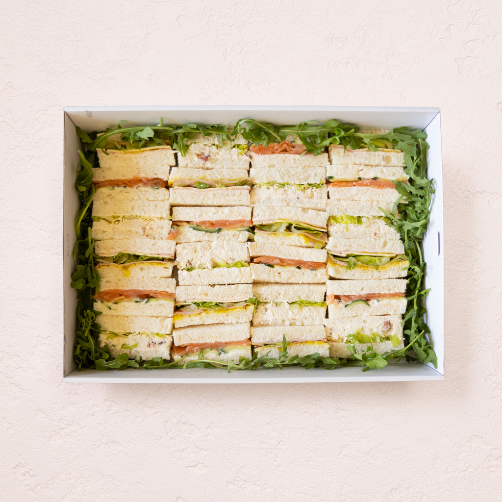 Mixed sandwich box (24 pieces) – Mary Eats Cake